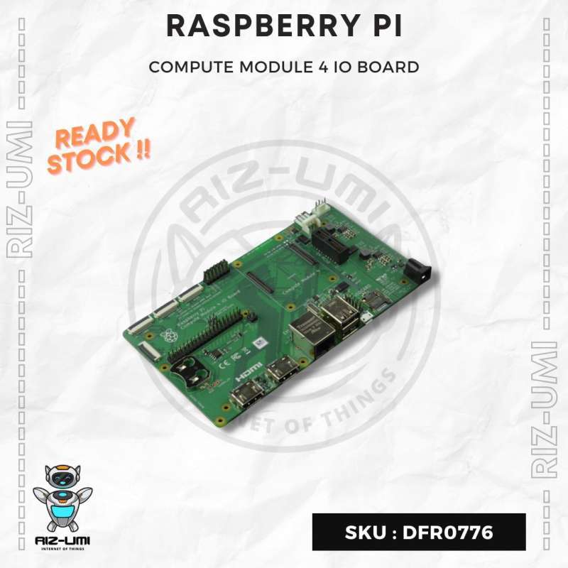 Jual Raspberry Pi Compute Module 4 IO Board di Seller riz-umi ...