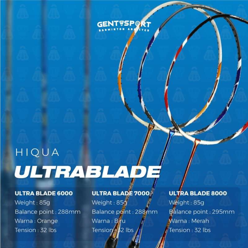 Jual Hiqua Ultra Blade Original Raket Badminton Di Seller Genta Sport ...