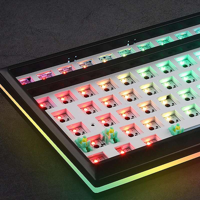 Jual Hot Swap Mechanical Keyboard Diy Kit Wireless Wired Backlit Rgb ...