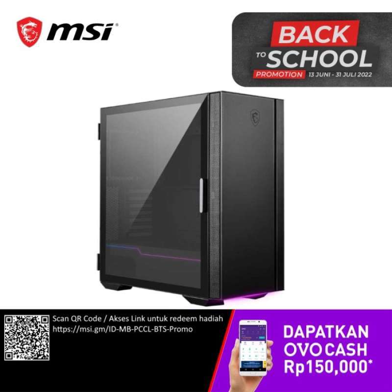 Promo Msi Mpg Quietude 100S | Mid Tower E-Atx Case Diskon 12% di Seller ...