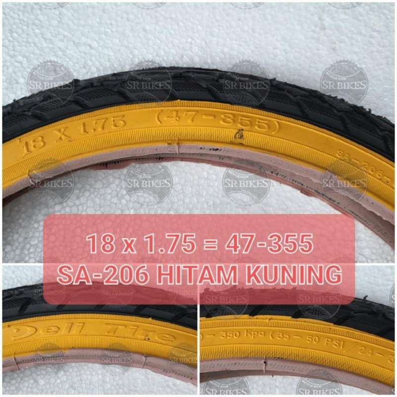 Jual Ban Luar 18 X 1.75 Sepeda Mini Bmx Lipat. Swallow Deli Tire Di Seller Sr Bikes - Ngunut ...