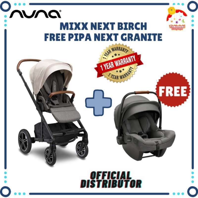 Jual Nuna Mixx Next Birch FREE Pipa Next Granite di Seller TW Babytoys ...