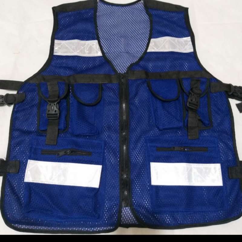 Promo rompi 6 kantong warna biru benhur(bca) - Multicolor Semua Ukuran ...