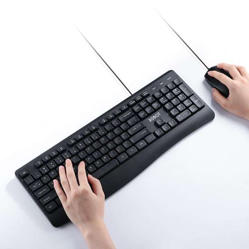 Promo Robot Wired Keyboard And Mouse Combo Km2600 Diskon 8 Di Seller My Toserba Mangga Dua