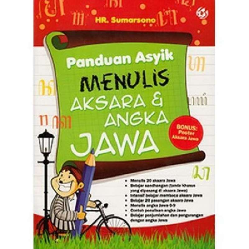 Jual Panduan Cara Mudah Menulis Aksara Dan Angka Jawa Hanacaraka Di ...
