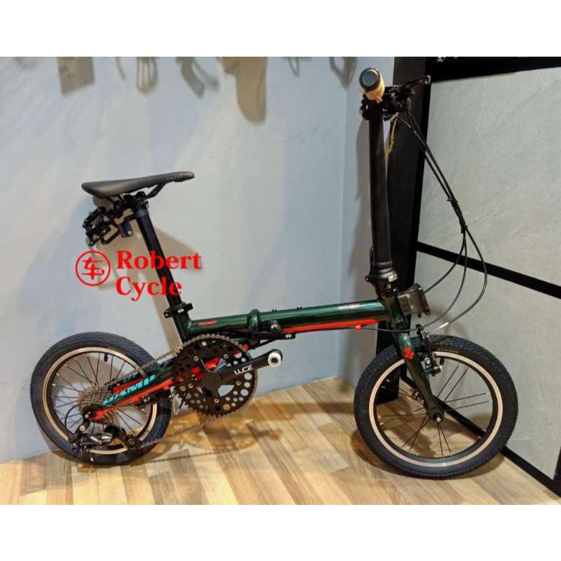 Jual Camp Folding Bike Hazy 9 Speed 16 Inch Di Seller Robert Cycle ...