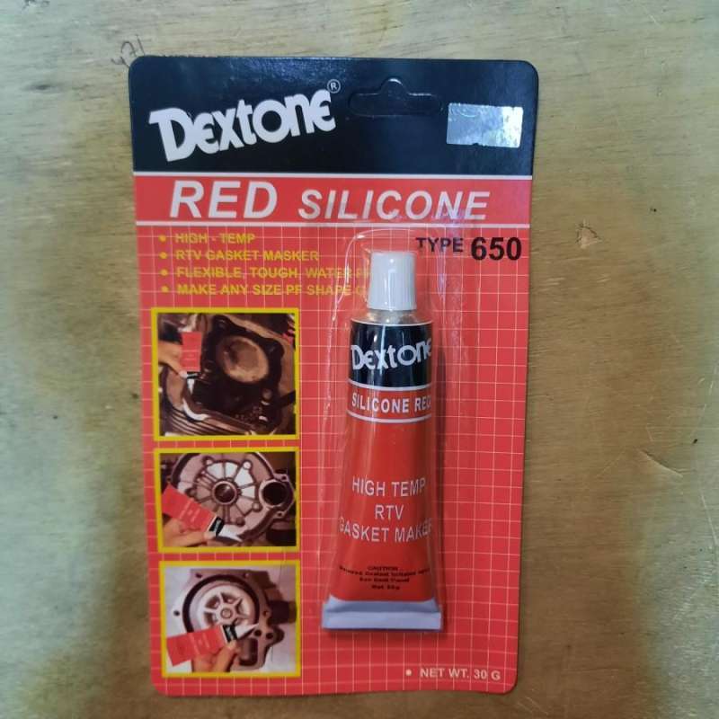 Jual Dextone red silicone (lem packing) di Seller warna sukses - Mangga ...