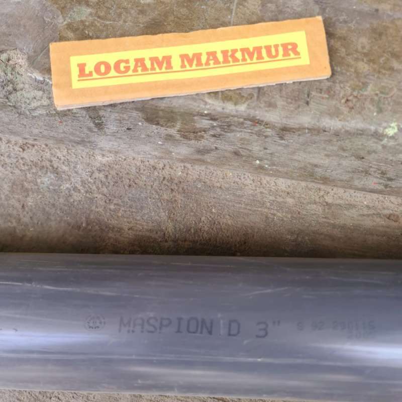 Promo PIPA PVC 2 MASPION ABU-ABU STANDARD D - 1 MTR Diskon 5% di Seller ...