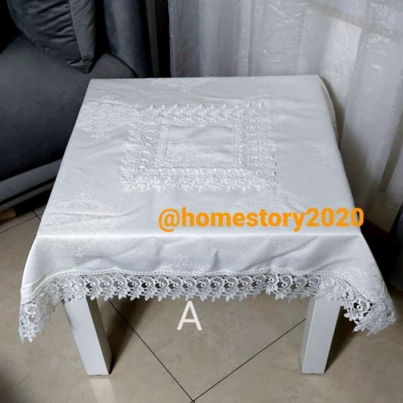 Promo Taplak Meja Persegi Empat Kotak Meja Pojok Meja Betawi Meja Oshin Diskon 12% di Seller ...