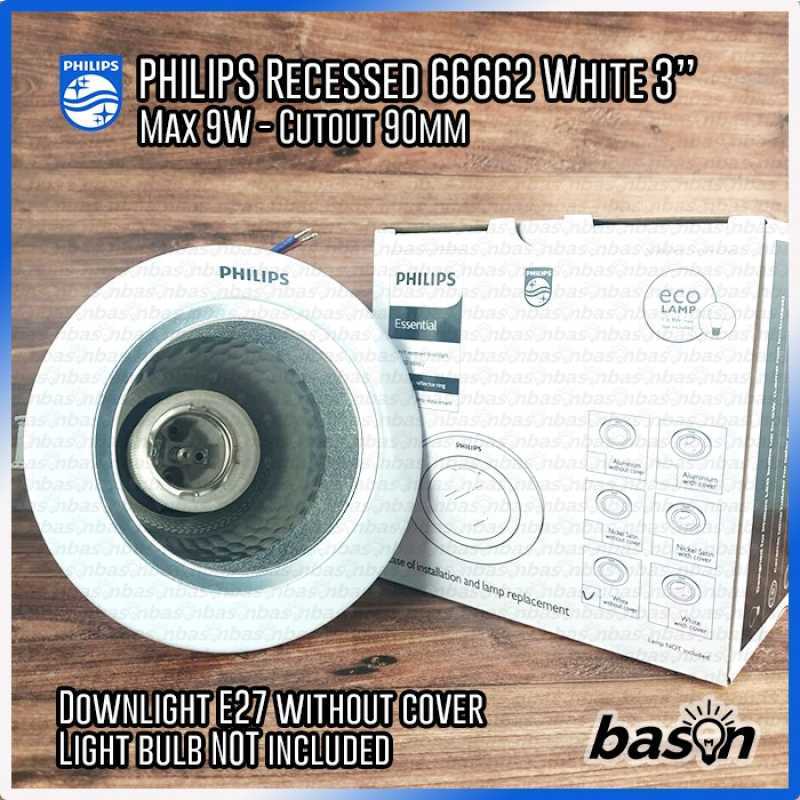 Jual PHILIPS DOWNLIGHT 66662 Recessed White | Rumah Lampu 3 - Putih - WH di Seller SENTRA ...