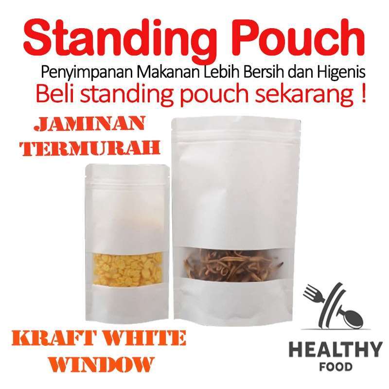Promo Standing Pouch | Standing Pouch Kraft | Standing Pouch Kraft ...