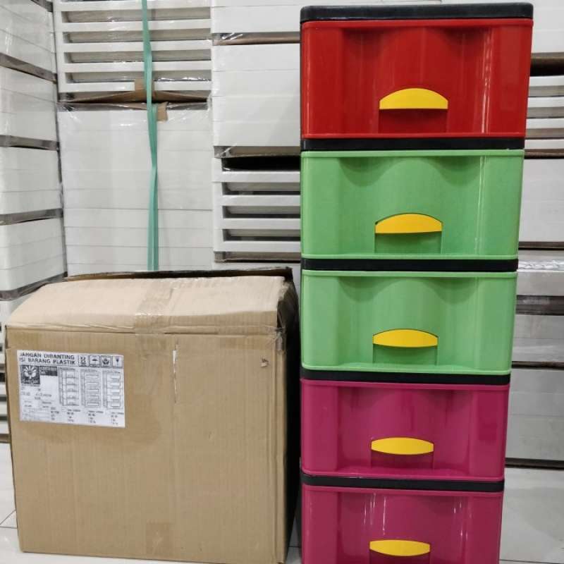 Jual Lemari plastik 5 susun sunlife xenia di Seller Wonderland ...