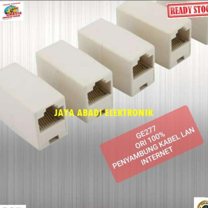 Jual Original Barrel Sambungan Kabel Lan Internet Jaringan Rj45 Socket ...