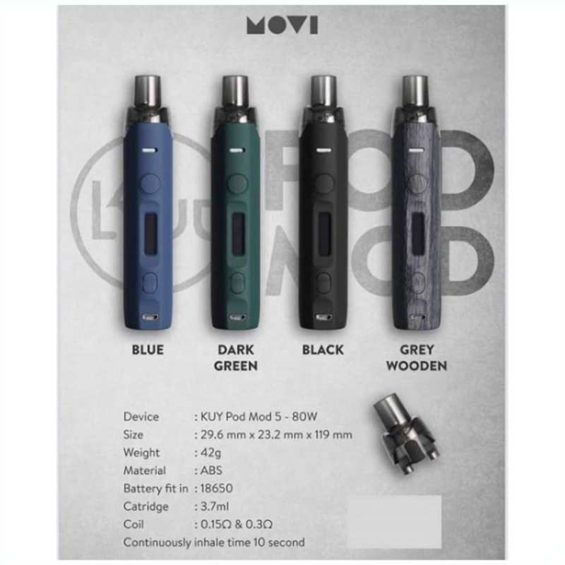 Jual Authentic Kuy Pod Mod 80W By Movi X Isurevape Kode 159 di Seller ...