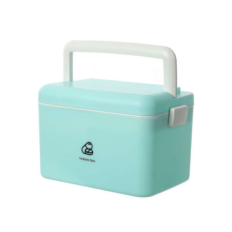 Jual MINISO Kotak Obat Rumah Kotak Penyimpanan Lapisan Ganda Medicine ...