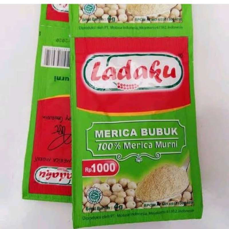 Jual Ladaku Merica Bubuk 1 Sachet, Bumbu Dapur Masak 1PCS di Seller ...