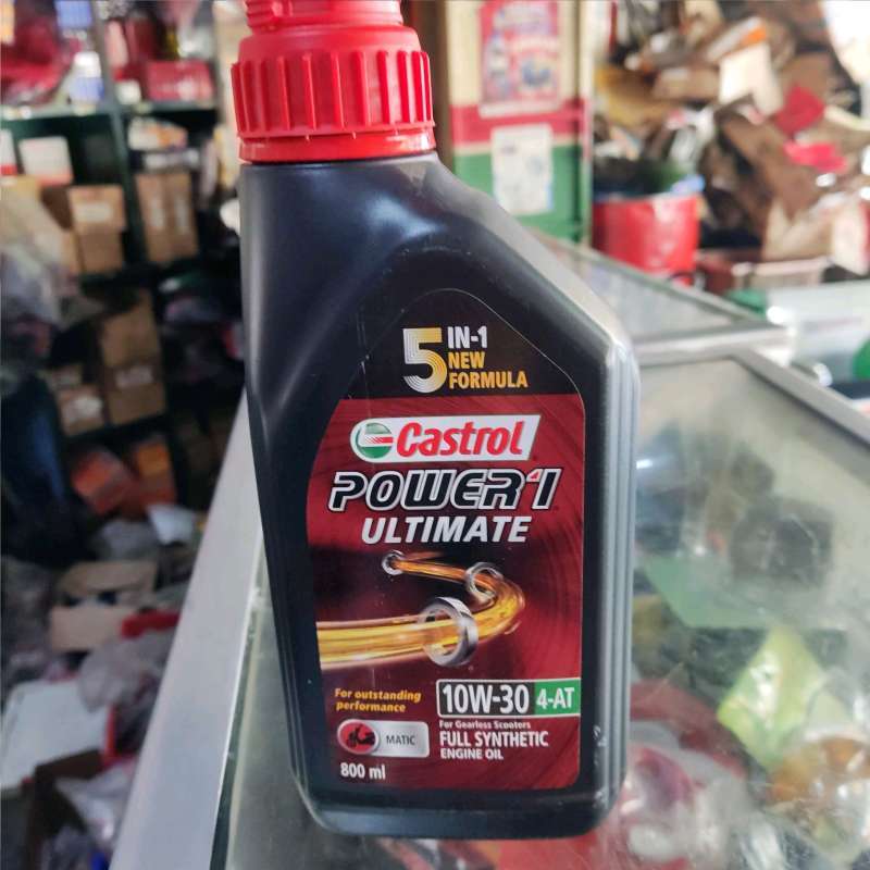 Jual Castrol Power1 Ultimate Matic 10w40 Full Synthetic 0,8 Liter di ...