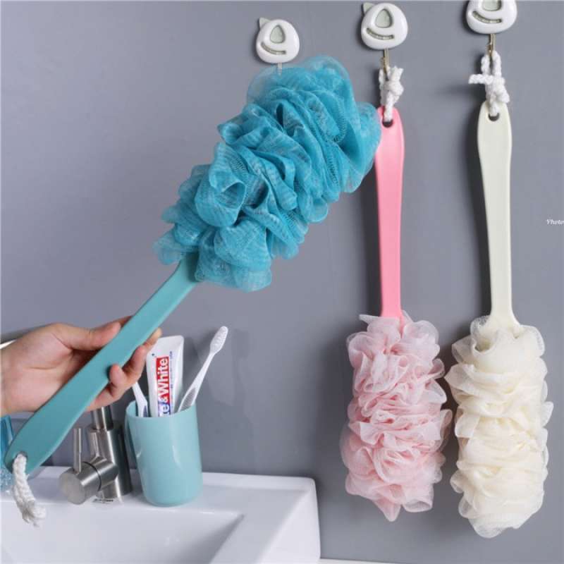 Jual SPONS MANDI SHOWER PUFF SPON GOSOK PUNGGUNG GAGANG PANJANG SPONGE ...