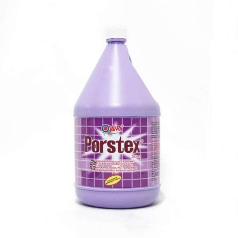 Jual Yuri Porstex Ungu 2 Liter 2000ml Pembersih Lantai Keramik Kamar ...