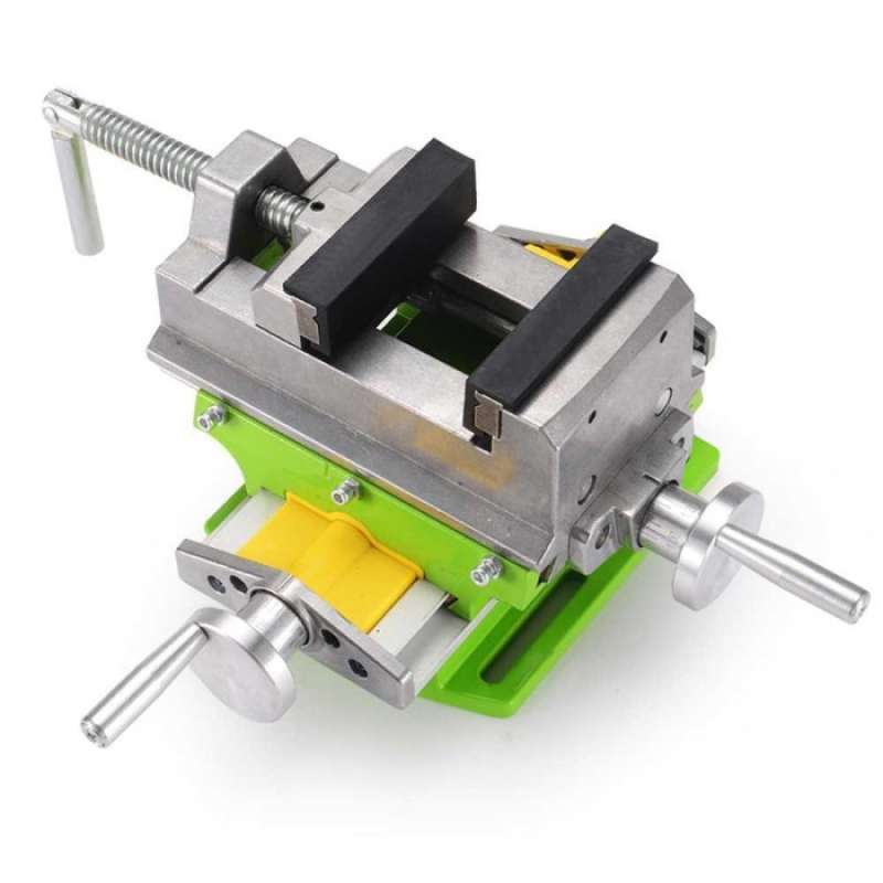 Jual Allsome Precision Machine Vise Cross Slide Milling Drilling Bg ...