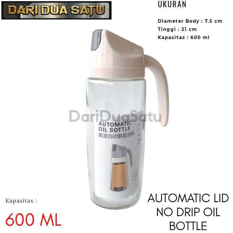 Jual Automatic Lid No Drip Oil Bottle 600ML Botol Minyak Otomatis di Seller DariDuaSatu - Kota ...