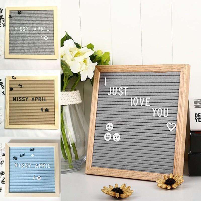 Jual Letter Board Felt Papan Tulis Tempel Huruf 25x25 cm Properti Foto ...