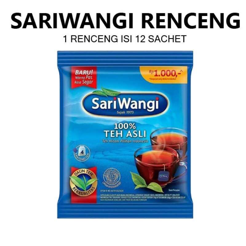 Jual Teh Rencengan Sariwangi Termurah - Harga Grosir Terupdate Hari Ini ...