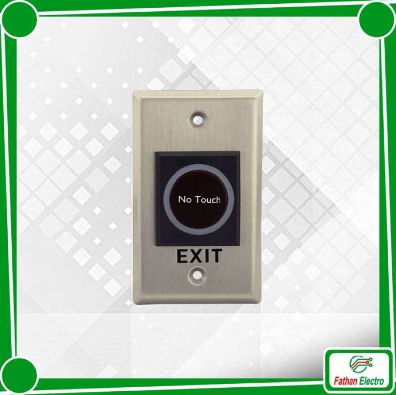 Promo Oem No Touch Exit Button Infrared Sensor | Exit Push Button Access Door Diskon 50% Di ...