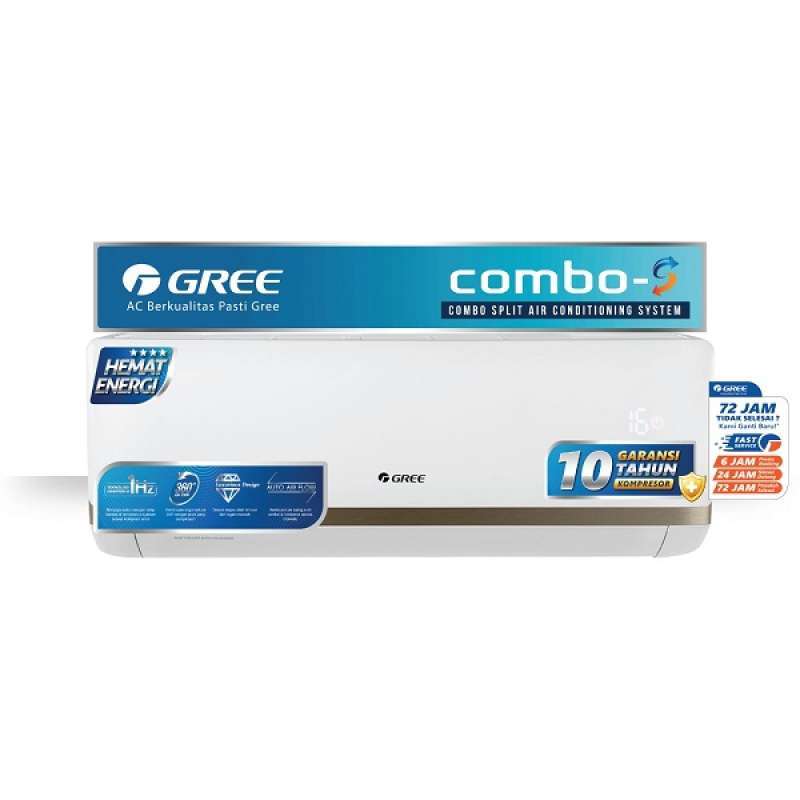Jual AC GREE + 1/2 PK - GWC0507CS - COMBO SPLIT - 2 IN 1 SERIES di ...