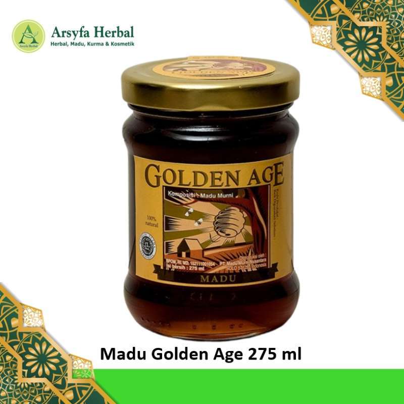 Jual Golden Age 275 ml Madu Golden Age Persembahan Dari Madu Nusantara ...