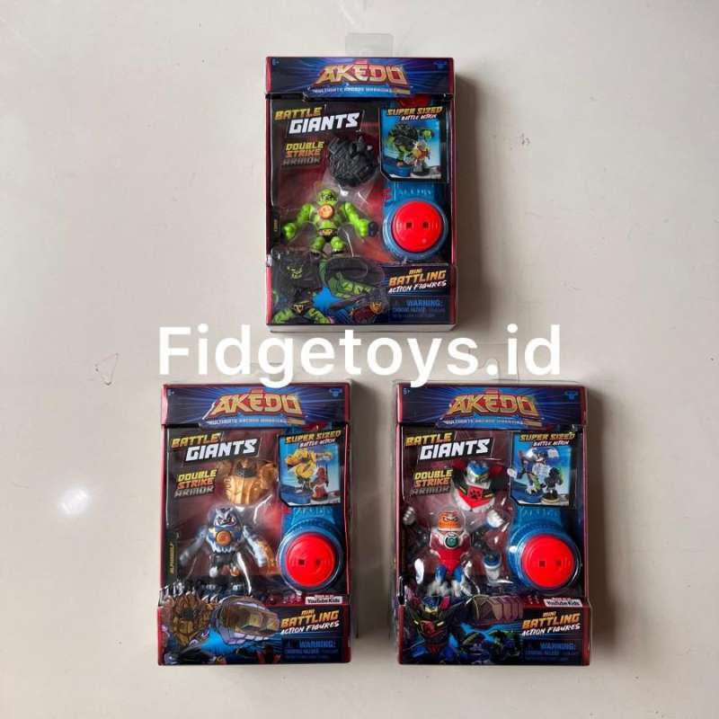 Jual Akedo Ultimate Arcade Warriors Giants Battling Action Figures Di ...