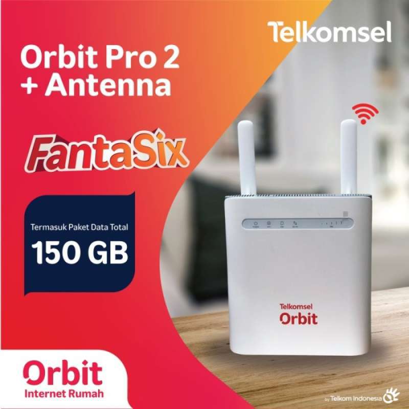 Promo Telkomsel Orbit Pro 2 Modem Wifi 4G High Speed Bonus Data 150Gb ...