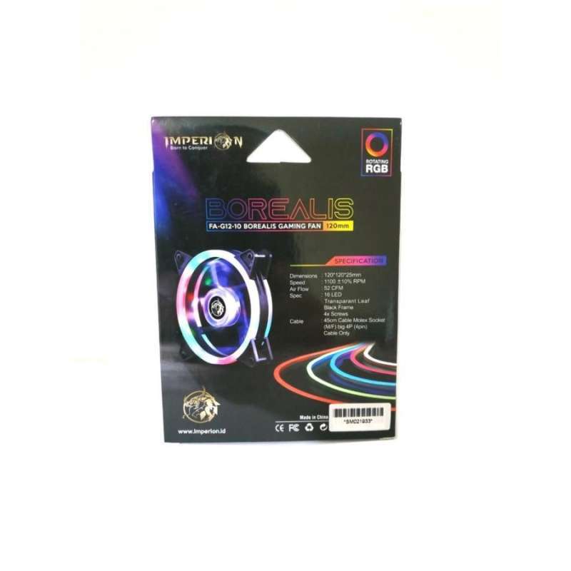 Jual Fan Case Imperion Borealis 12 Cm Led Rgb Fan Di Seller Rame ...