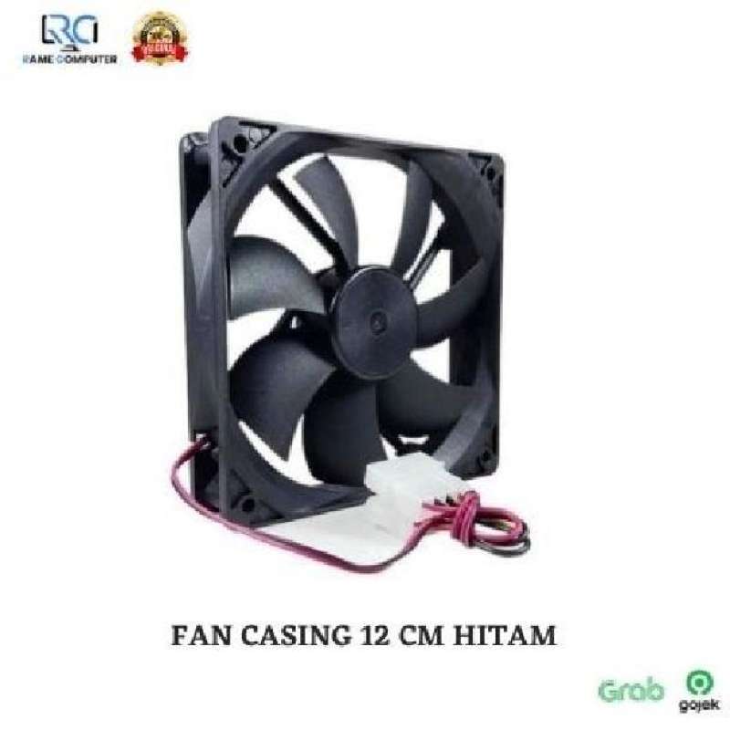Jual FAN CASING 12 CM HITAM / FAN CASE PENDINGIN CPU di Seller RAME ...