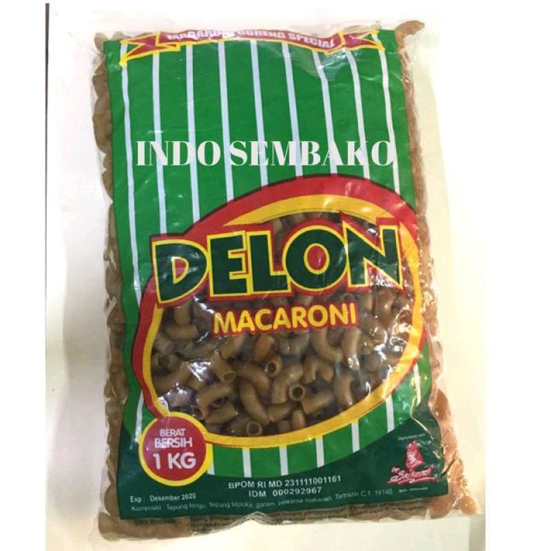 Jual Makaroni Goreng 1kg / Makaroni mentah Mekar / Makaroni Hijau ...