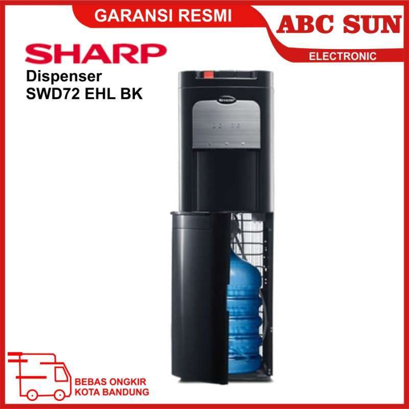 Jual Dispenser Sharp Galon Bawah SWD72 EHL BK (KHUSUS BANDUNG) di ...