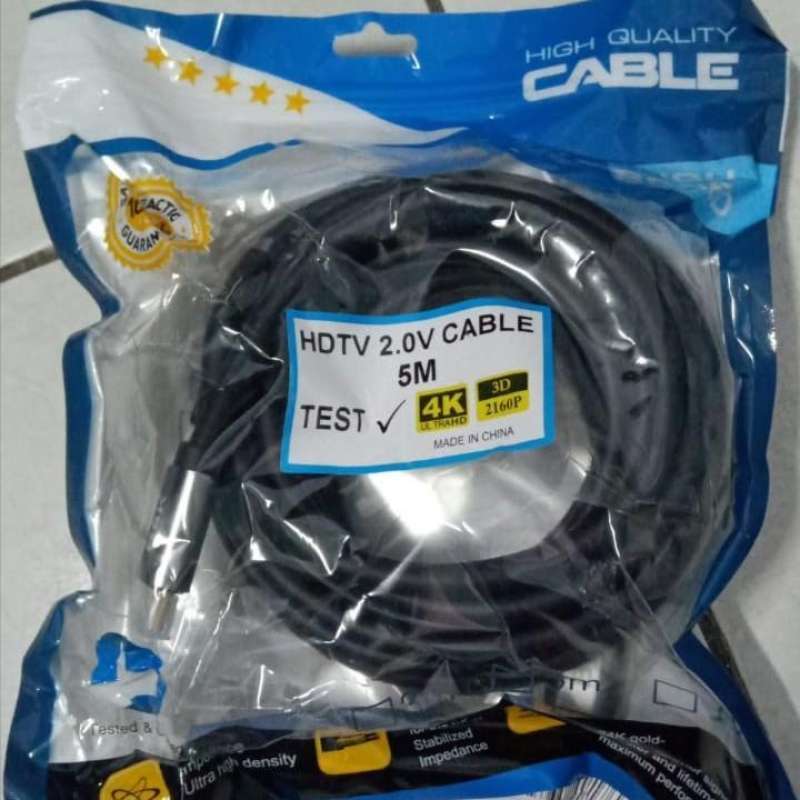 Jual M-TECH Kabel HDMI 5Meter 4K ULTRA HD Premium V2.0 - B6K di Seller ...