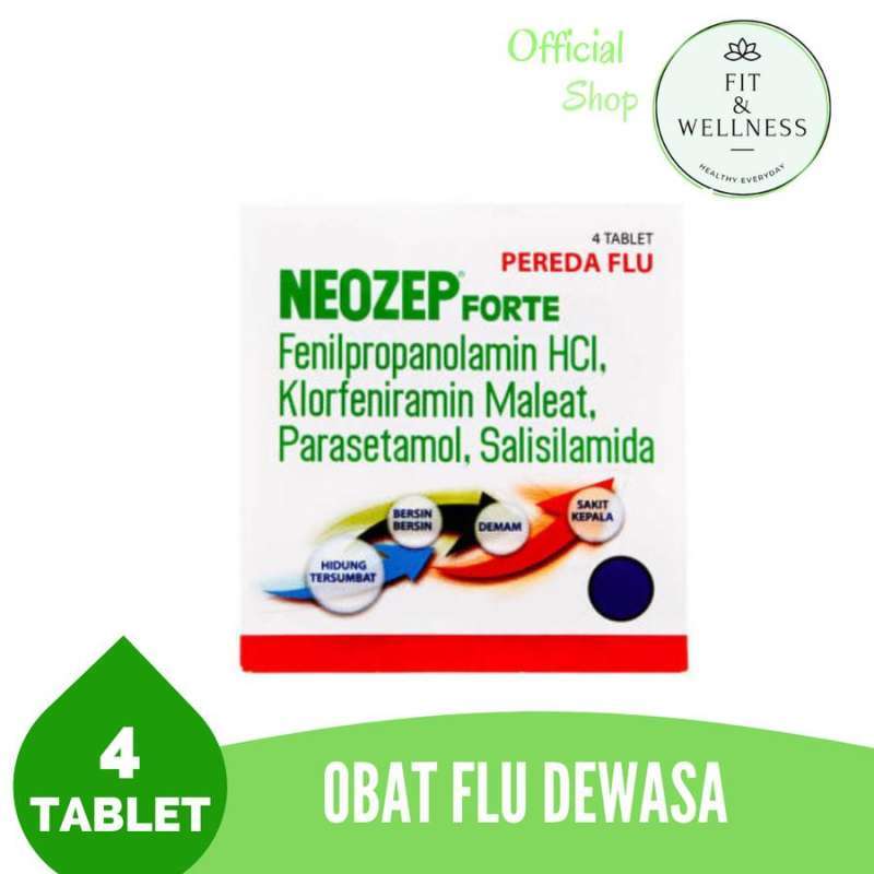Jual Neozep Forte 1 Strip 4 Tablet Di Seller Fit& Wellness - Klender ...