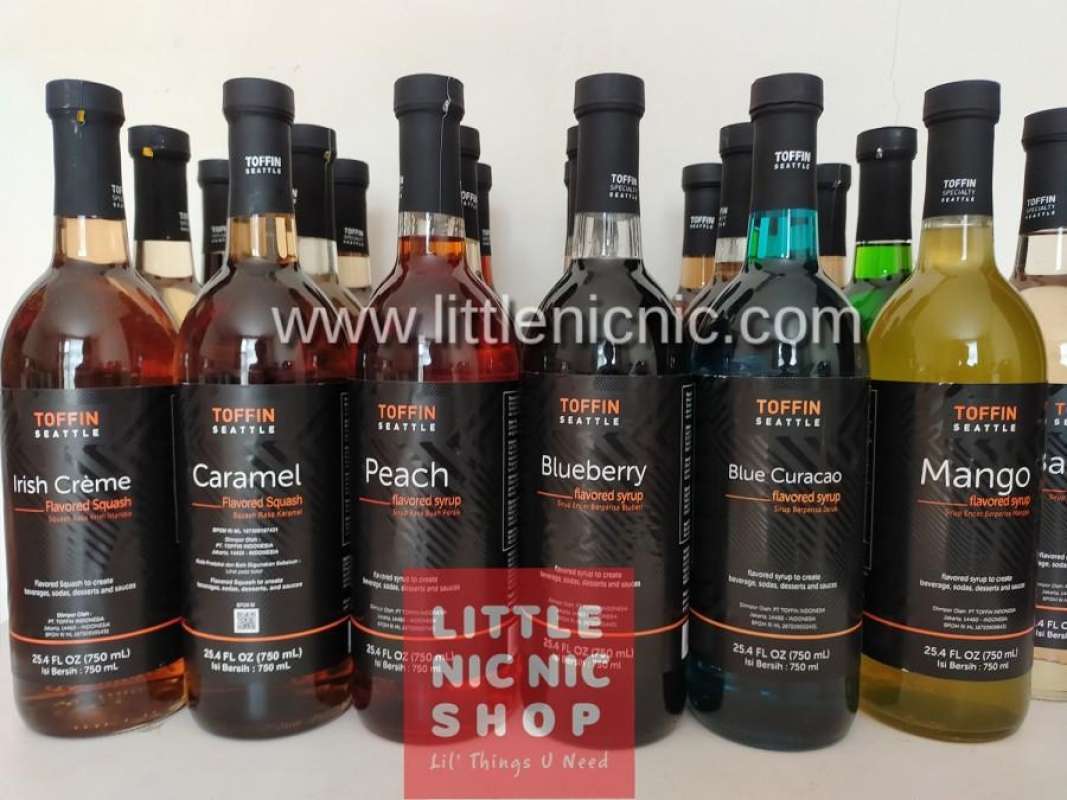 Jual Toffin Syrup Minuman Cafe rasa lengkap - Lemon di Seller Little ...