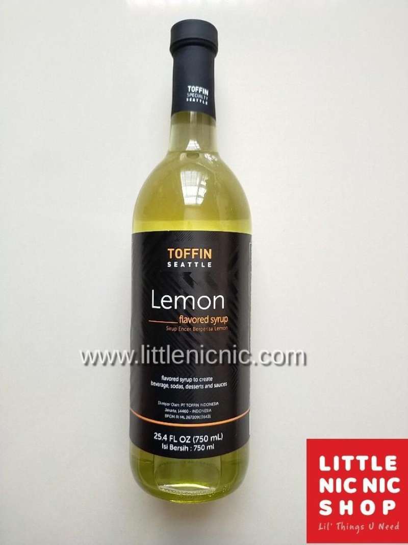 Jual Toffin Syrup Minuman Cafe rasa lengkap - Lemon di Seller Little ...
