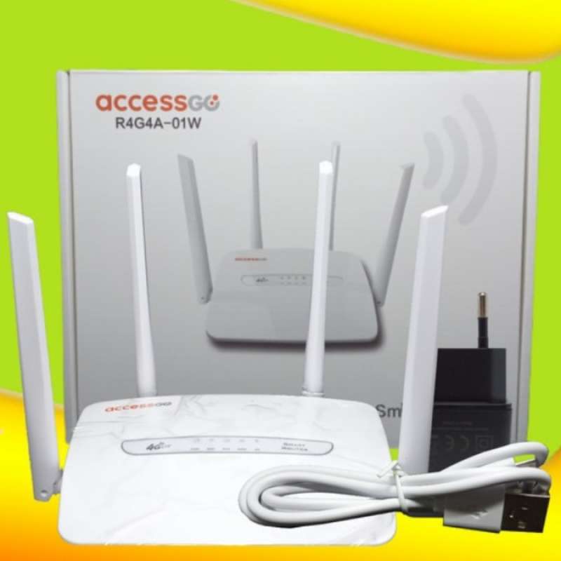 Promo Router 4G Wifi All Operator Accesgo 4 Antena Diskon 11% di Seller ...