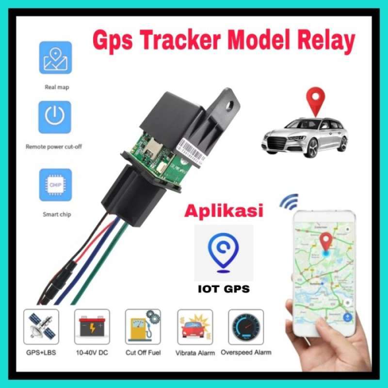 Jual Gps Tracker Mobil / Motor Engine Cut Off Model Relay Lk720 Di ...
