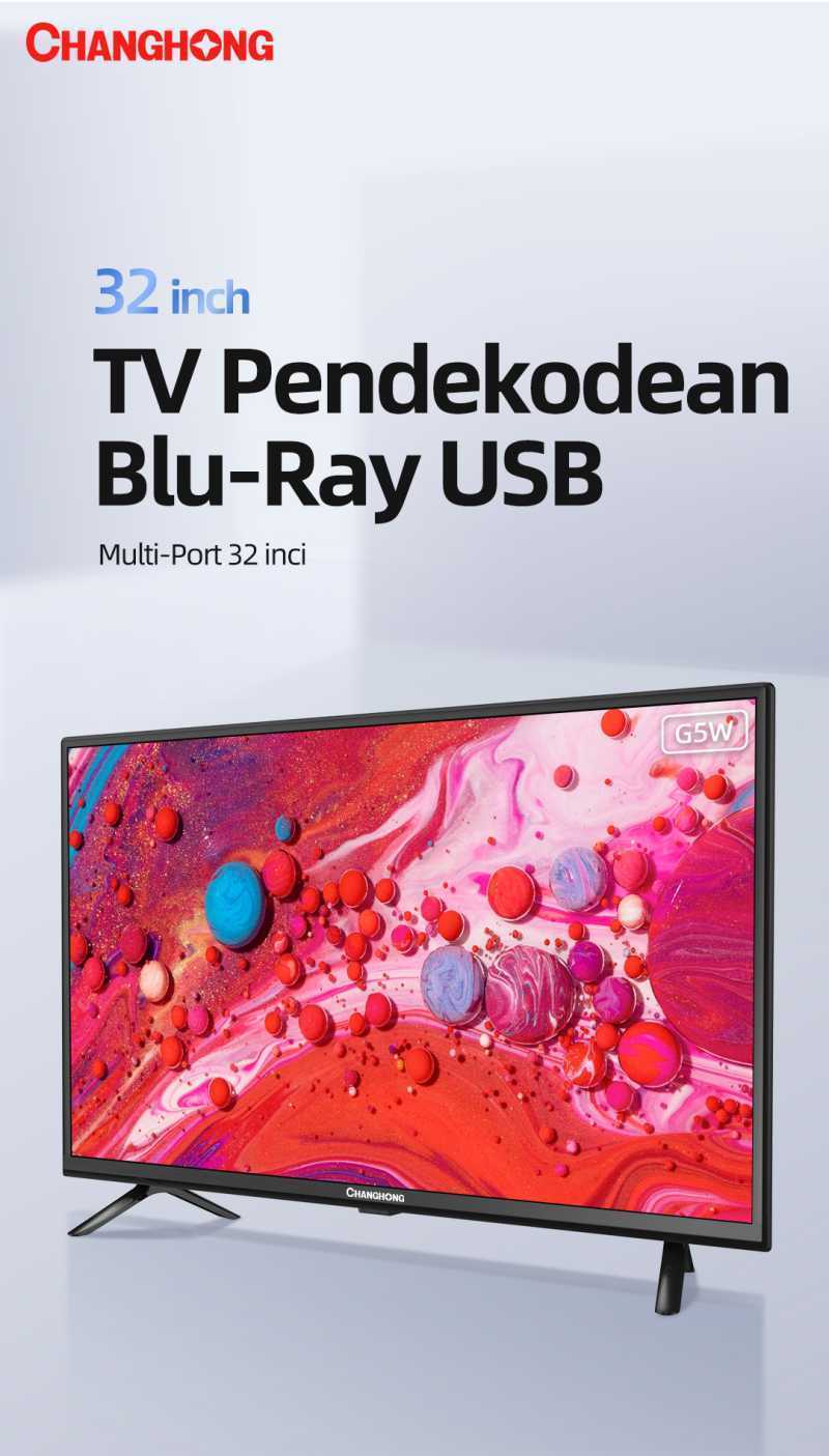 Jual Changhong 32 Inch Digital Led Tv (l32g5w) Hd Tv-hdmi-usb Movie Di ...