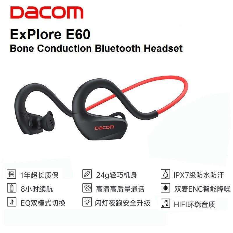 Jual DACOM EXPLORE E60 - Bone Conduction Sport IPX7 Bluetooth Headset ...
