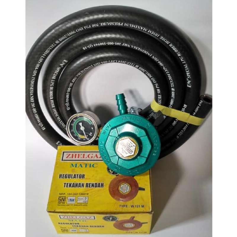 Jual Regulator Matic Winn Gas W 121 M Selang Gas Lpg 500 Psi Anti Meledak Di Seller Lokananta ...