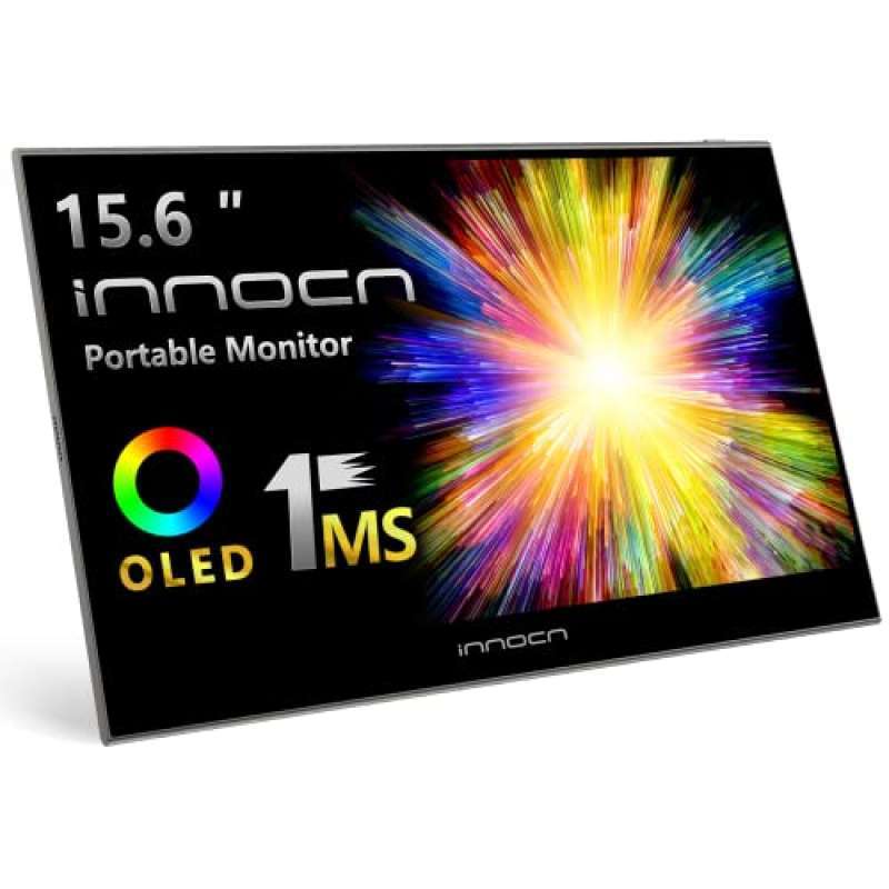 Promo INNOCN 15.6 OLED Portable Monitor Full HD 1080P 100% DCI-P3 1MS ...