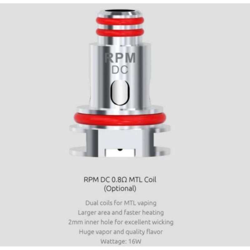 Jual SMOK RPM 40 Replacement Coil (1pcs) Semua Ukuran Pod Vape Vapor ...