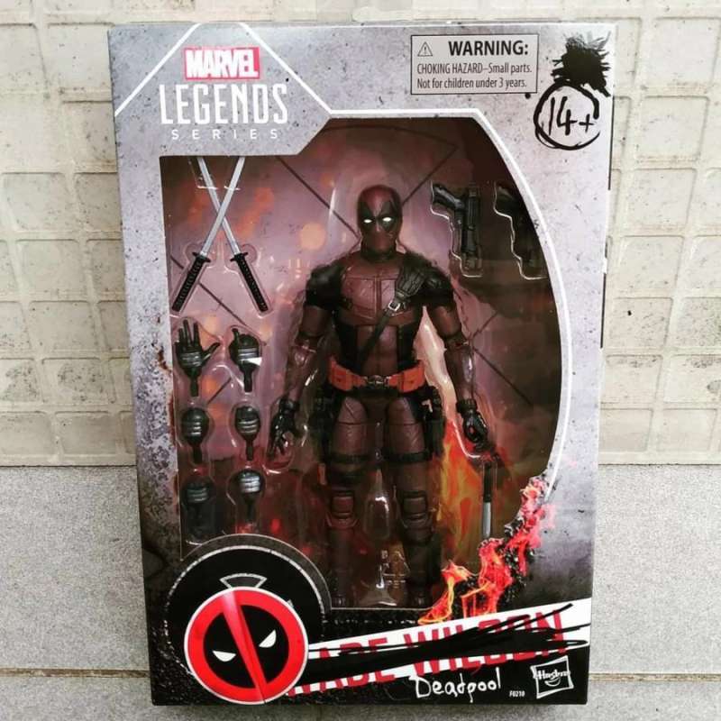 Jual HASBRO MARVEL LEGENDS BURN DEADPOOL BURNED VERSION BURN X-MEN XMEN ...