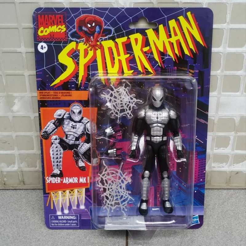 Jual MARVEL LEGENDS RETRO SPIDER ARMOR MK1 MARK 1 SPIDERMAN SPIDER-MAN ...