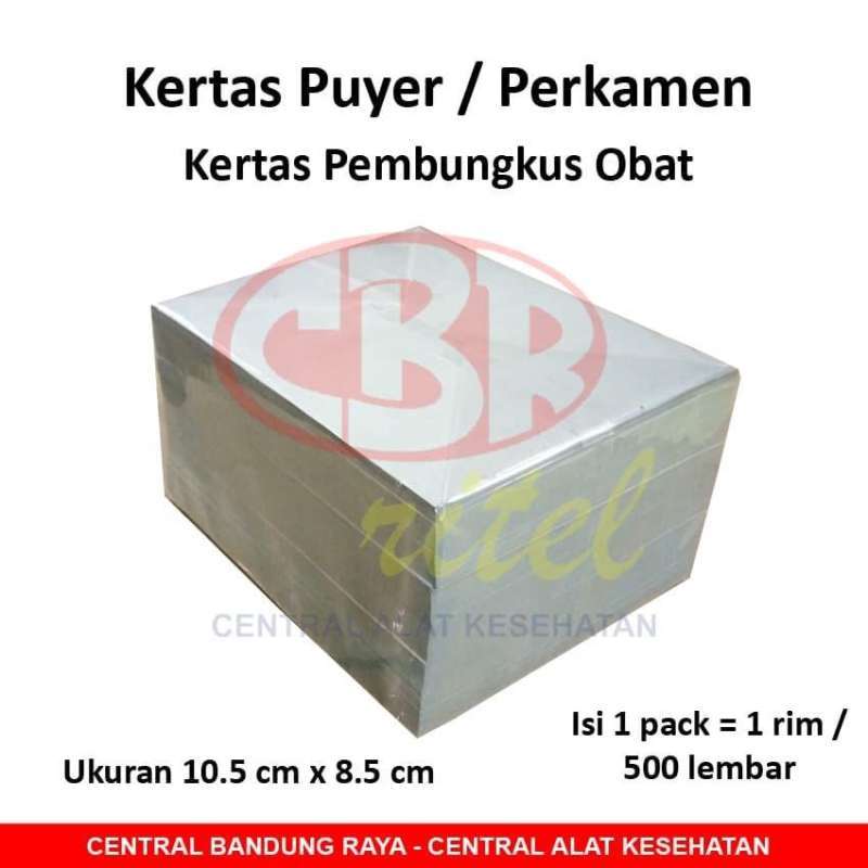 Jual Kertas Puyer / Perkamen - Kertas Pembungkus Obat di Seller Central ...